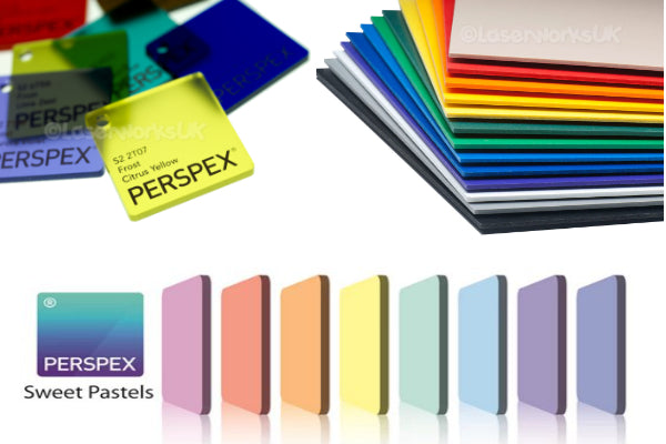 Acrylic Craft Blanks - Available from a wide selection of colours to ...