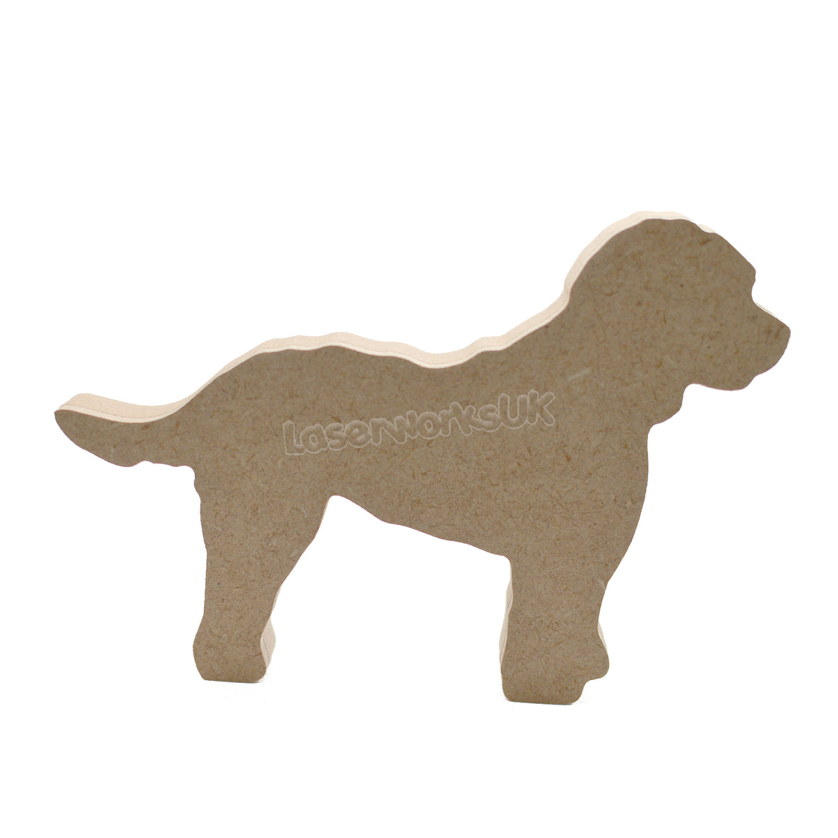 Freestanding Cockapoo Dog Shapes – Laserworksuk