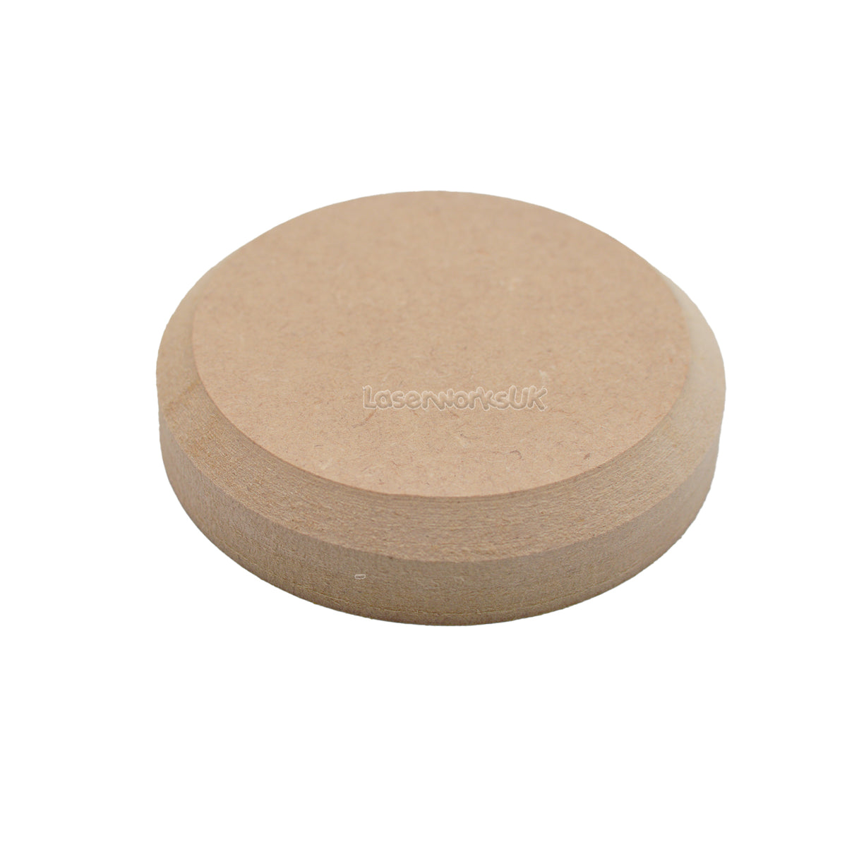 Trophy Base Plinth Round Model Blanks - Chamfered Edge – Laserworksuk