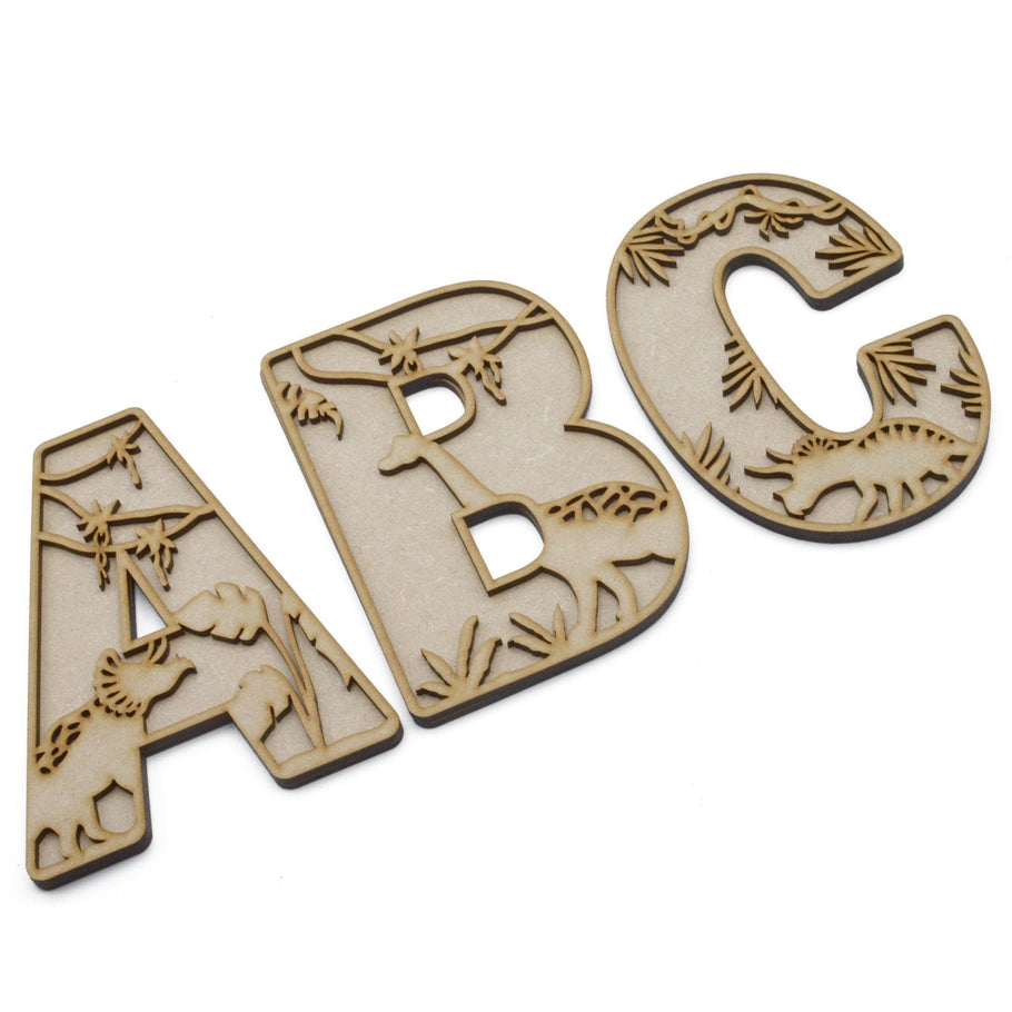 Dinosaur Themed Alphabet Letters - Full Alphabet Set Available ...