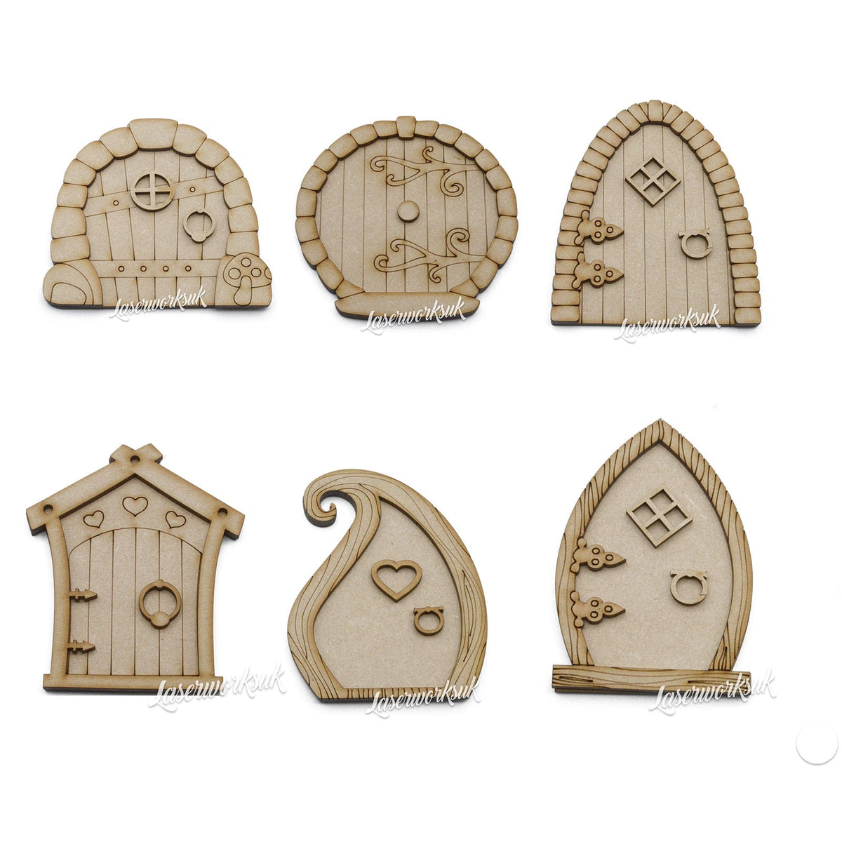 Fairy Doors Craft Shapes - Fairy tale Crafts – Laserworksuk