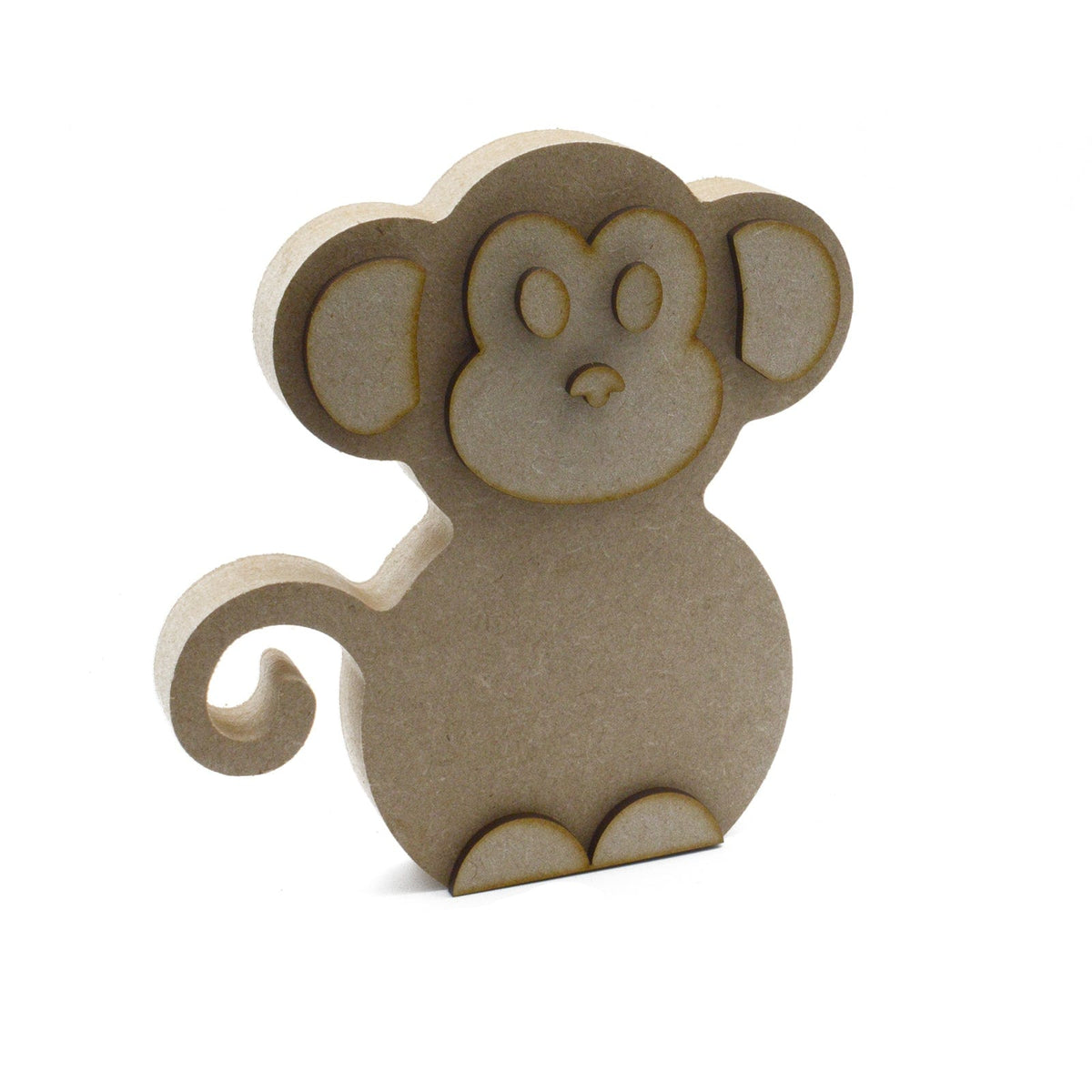 Freestanding Cute Monkey Shapes - Nursery Decor – Laserworksuk