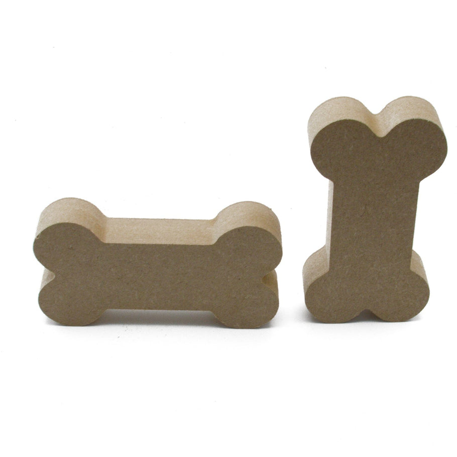 Freestanding Dog Bone 18mm MDF Wooden Craft Shapes – Laserworksuk
