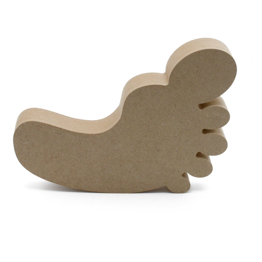 Freestanding Wooden 18mm MDF Baby Foot Shapes – Laserworksuk