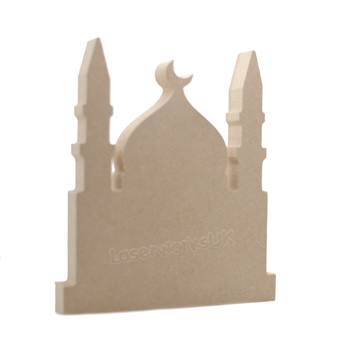 Freestanding Wooden Mosque - Islamic Craft shape - 18mm MDF – Laserworksuk