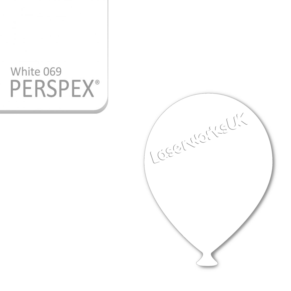 3cm Acrylic Balloon Blanks | Pack of 18 | Party Decor | LaserworksUK